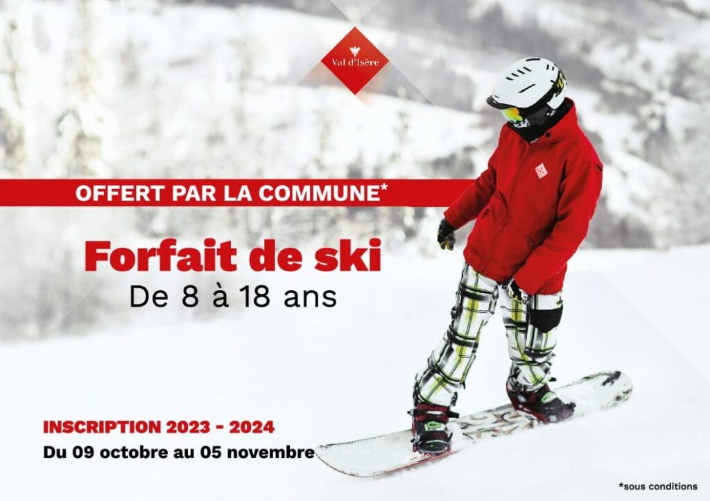 Forfait de ski offert aux 8 à 18 ans : inscrivez-vous ! | Mairie de Val ...